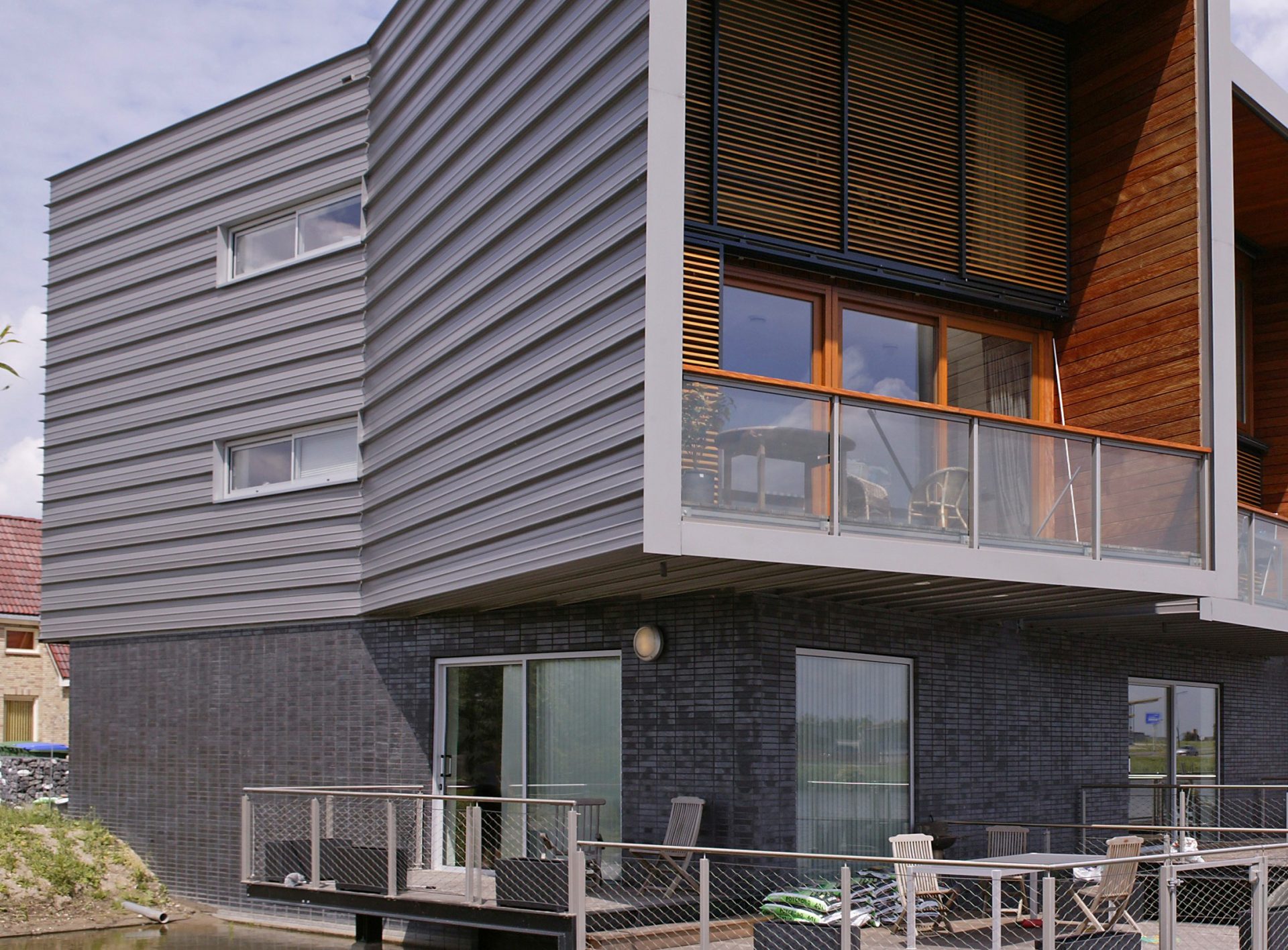 Waterwoningen Nesselande - Centrum Hout