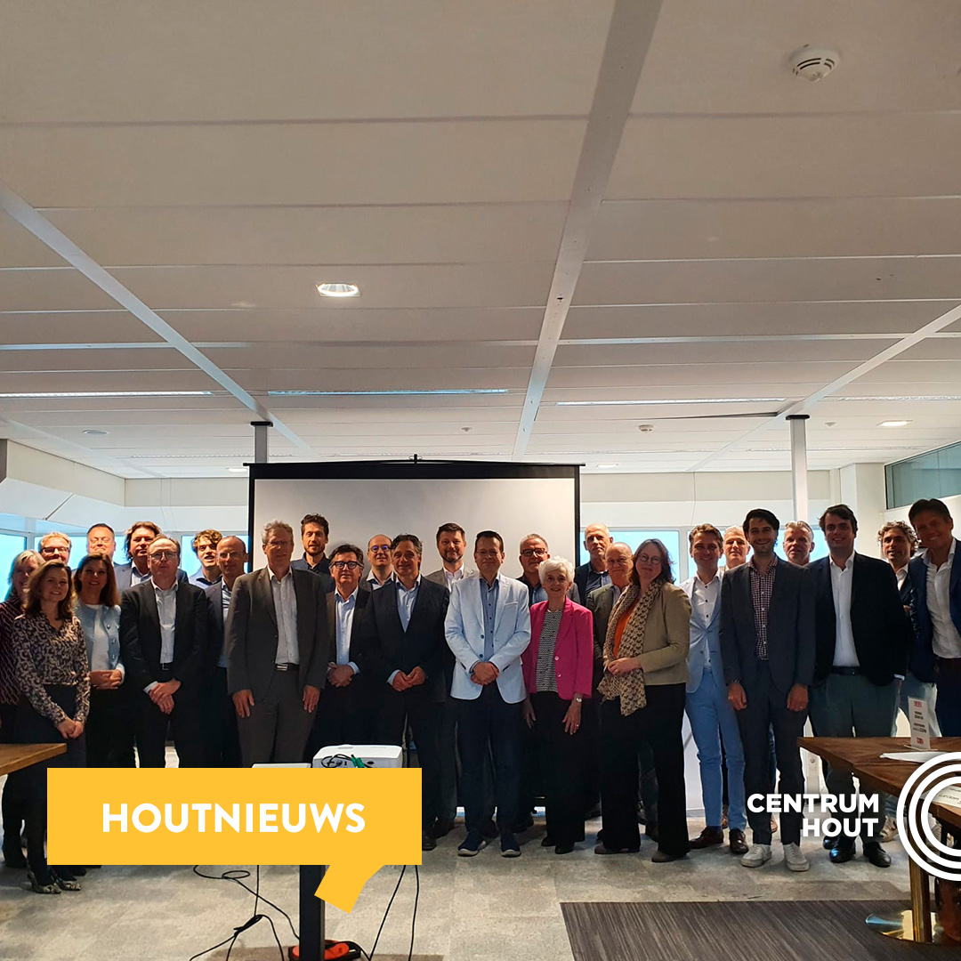 Centrum Hout ondertekent samenwerkingsverklaring voor Bouwmaterialenakkoord - Centrum Hout